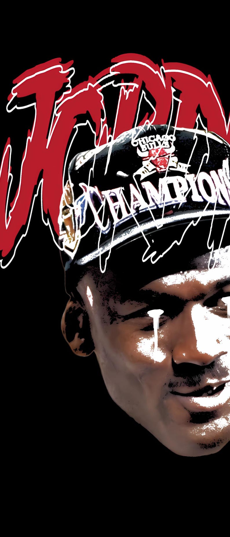 Michael Jordan PNG Design, Bigface Design, T Shirt Design, Basketball ...