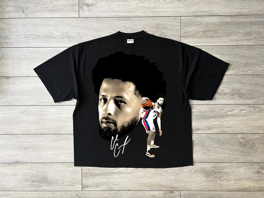Basketball Player Cade Cunningham Bigface PNG Design (digital Download ...