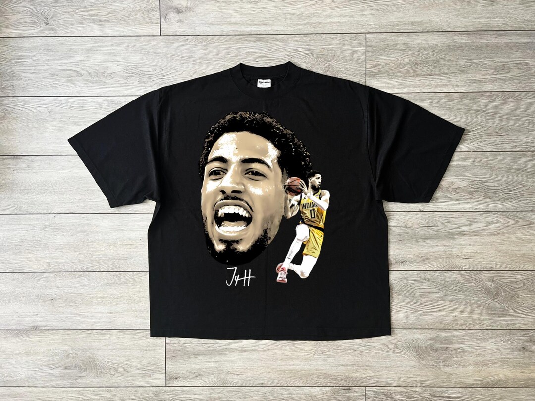 Tyrese Haliburton PNG Design, Bigface Design, T Shirt Design ...