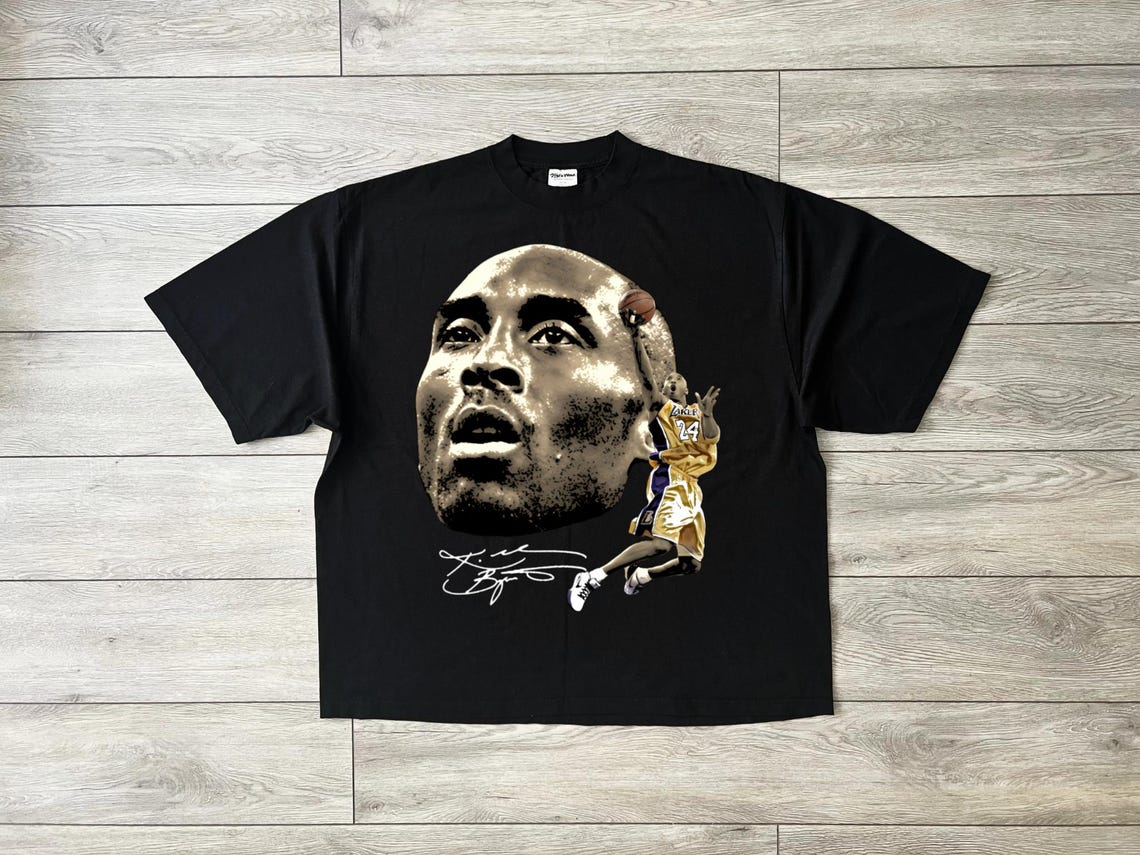 Kobe Bryant PNG Design, Bigface Design, T Shirt Design, Basketball ...