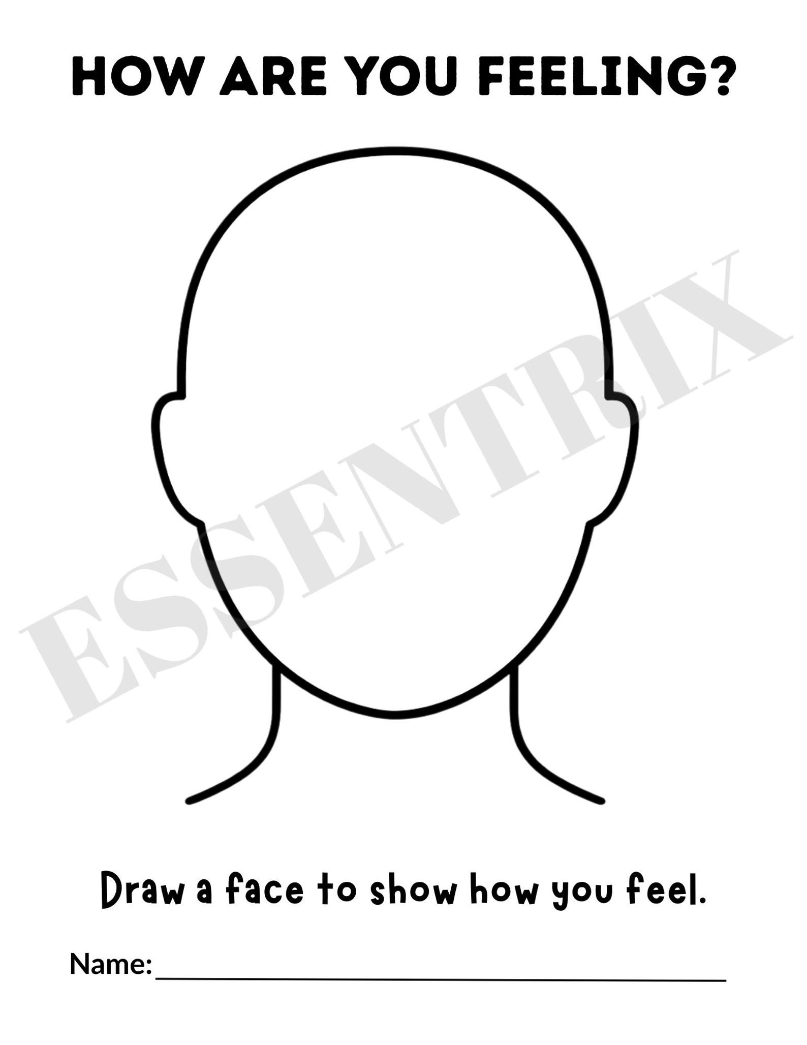 How Are You Feeling Today? | Feelings Check-in Worksheet | Draw the ...