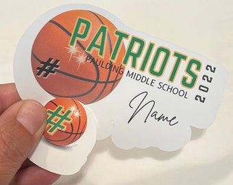 Custom Basketball Kids Birthday Party Favors, Personalized Birthday ...