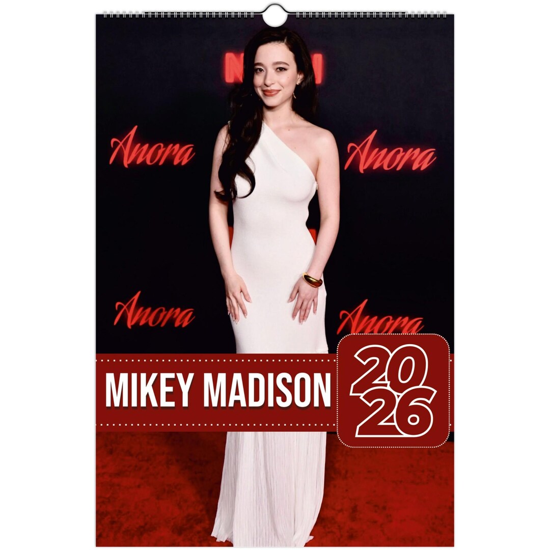 Mikey Madison 2026 Wall Calendar – Rising Star Collectible, Premium ...