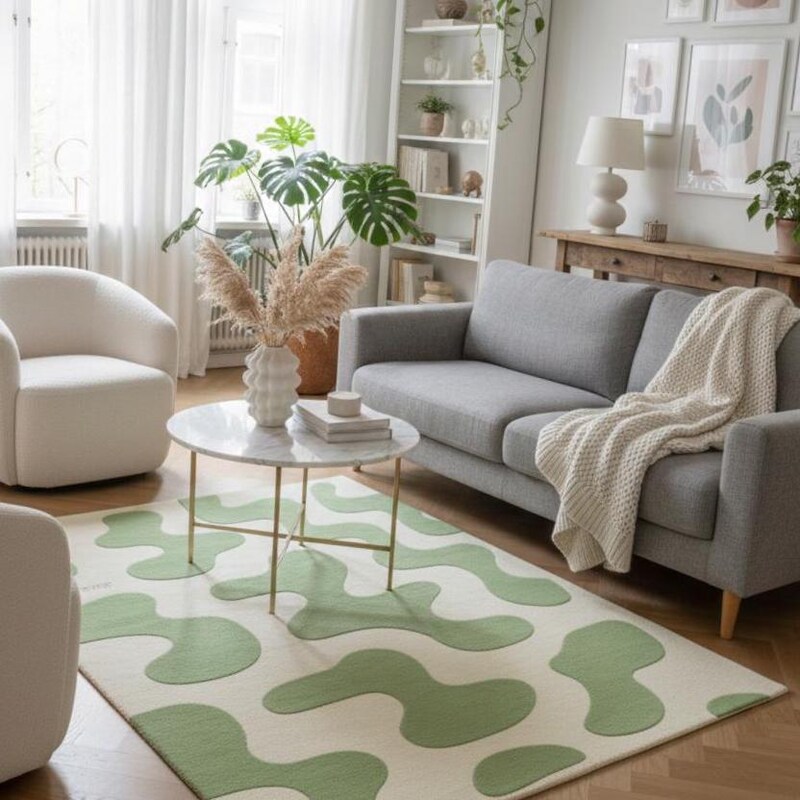 Blob Rug - Etsy