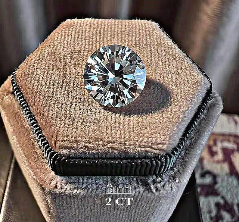 2.50 Ct Round Brilliant Diamond | D Color VVS1 Clarity Loose Gemstone ...
