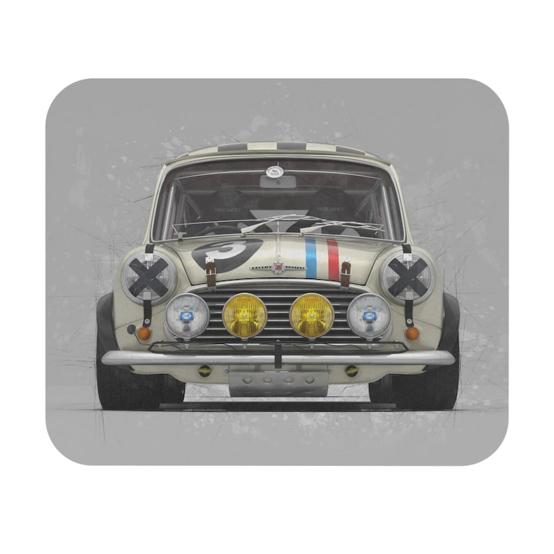 Morris Mini Cooper S Mouse Pad (rectangle) - Etsy