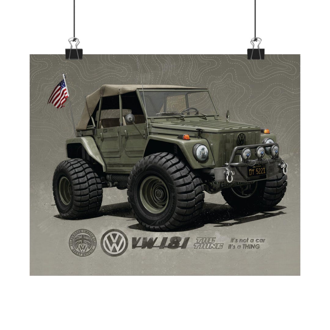 Volkswagen Type 181 THE THING Sander, Racing Car, Car Lover, Car ...