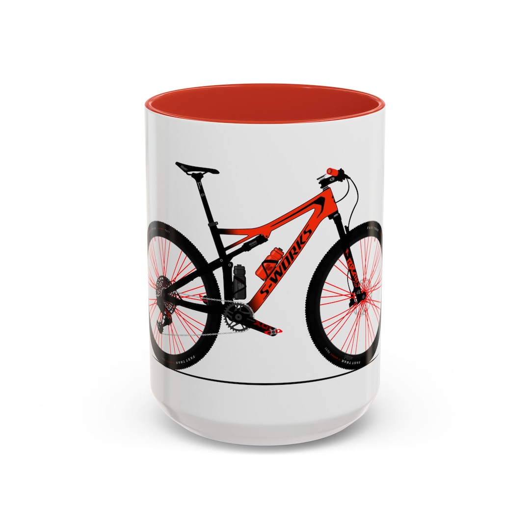 MTB Bike Gift Accent Coffee Mug, 11oz, Gravel Bike, Specialized Epic - Etsy