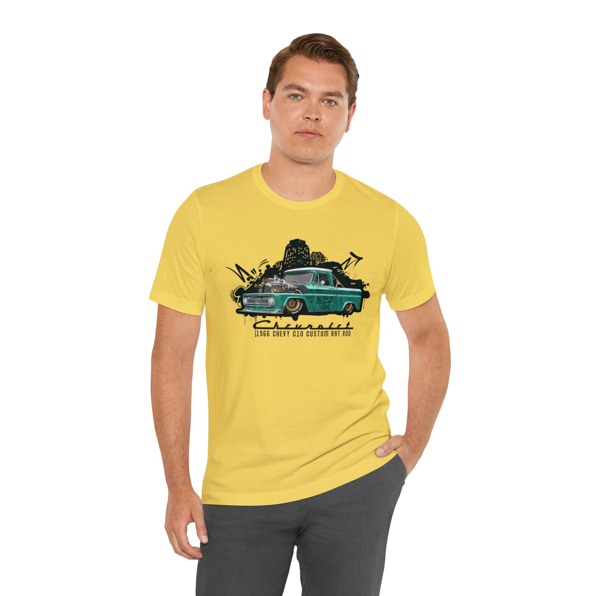 1966 Chevy C10 Custom Rat Rod T-shirts, Tee, Dad's Gift, Tshirt, Chevy ...