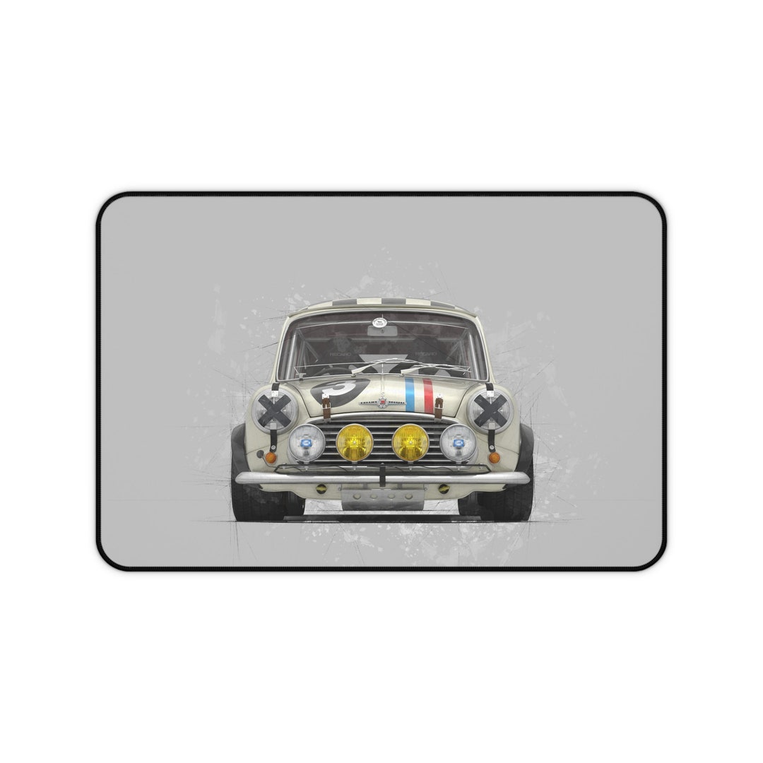 Morris Mini Cooper S 12” × 18” Desk Mat, Custom Art, 3D Rendering, Mini Cooper - Etsy