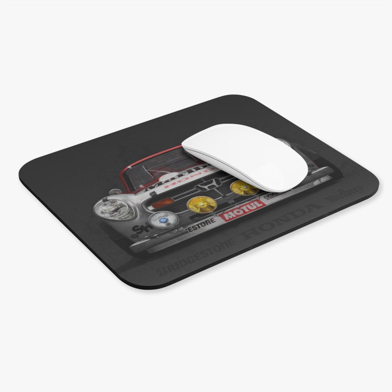 1968 Honda S800 Race Car Art Mouse Pad (rectangle) - Etsy