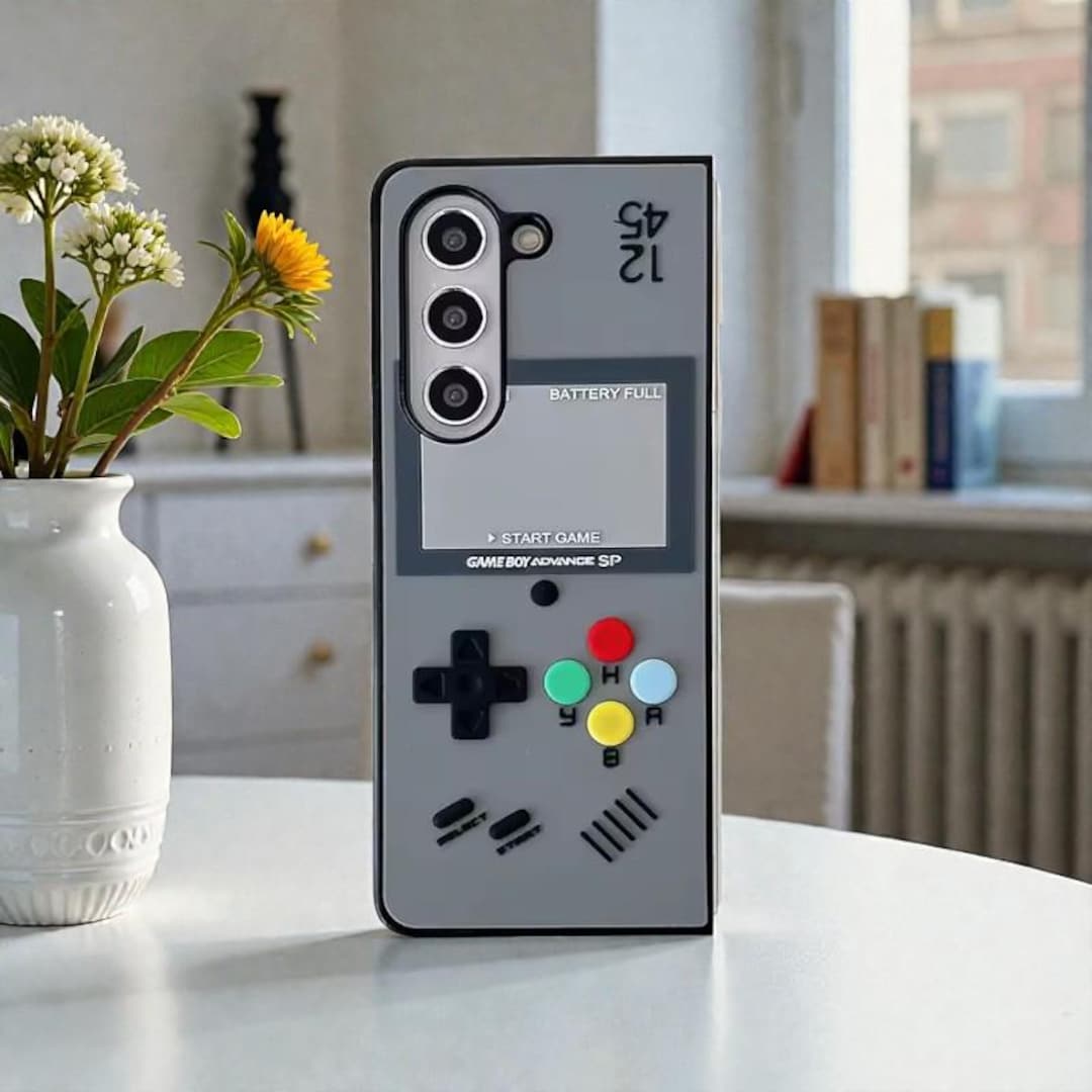 Retro Game Console Style Phone Case for Samsung Galaxy Z Flip 4,5,6,7 Z ...