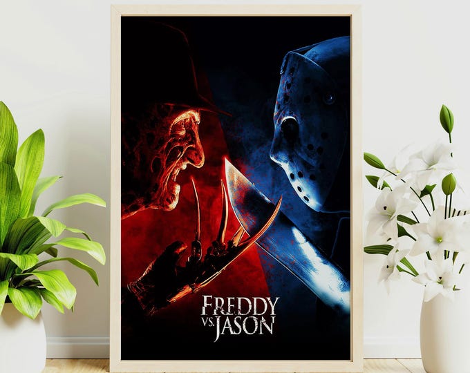 Freddy Krueger Mask VS Jason - Etsy