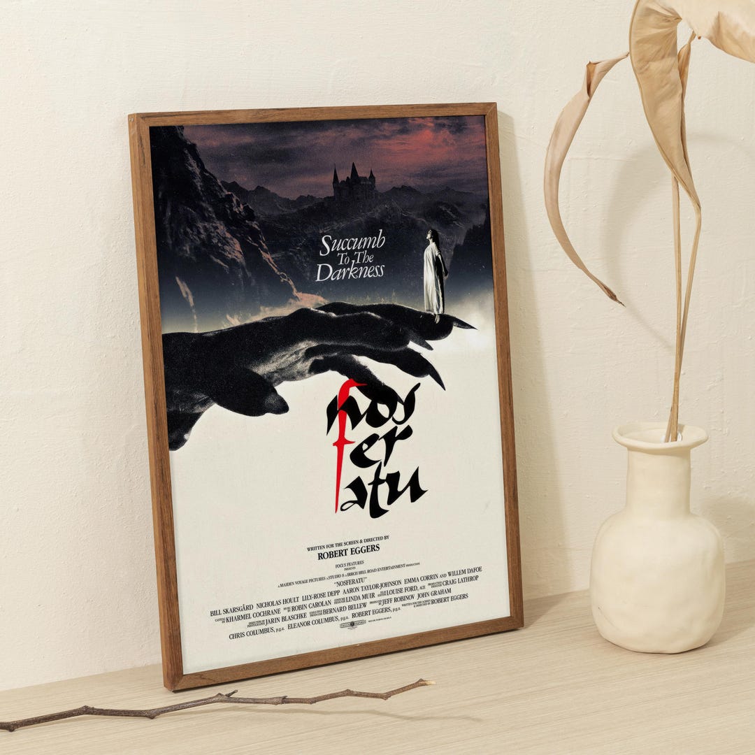 NOSFERATU Movie Poster, Wall Decoration,canvas Poster,retro Poster ...