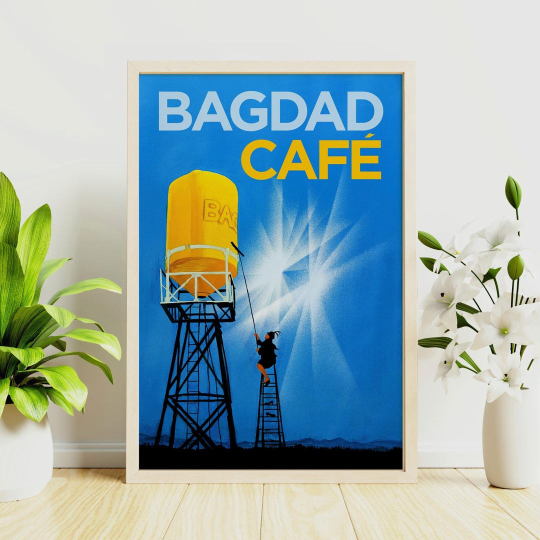 Bagdad Cafe Movie Poster,canvas Poster,retro Poster,gifts Quality,wall ...