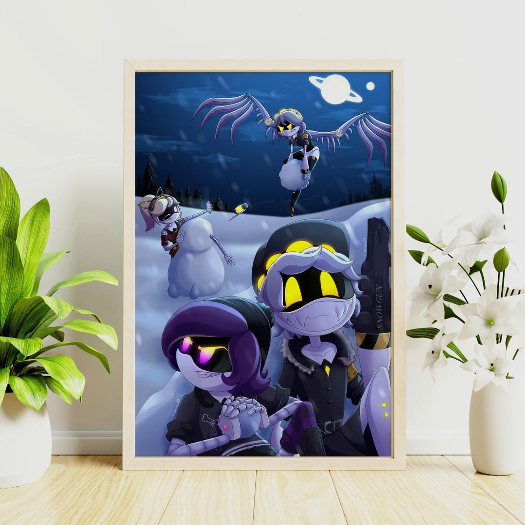 Digital Download Murder Drones Movie Poster, Retro Canvas Wall Art ...