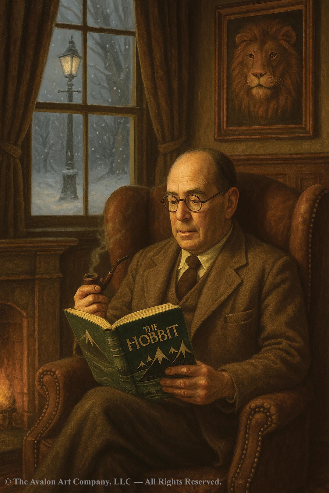 The Inklings Collection: C.S. Lewis Reading Tolkien, Part 2 | Fine Art ...