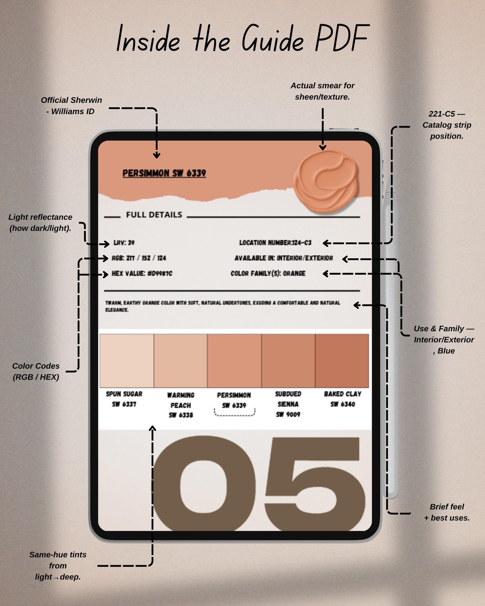 Persimmon Sherwin-williams Palette – Earthy Neutral Paint Guide ...