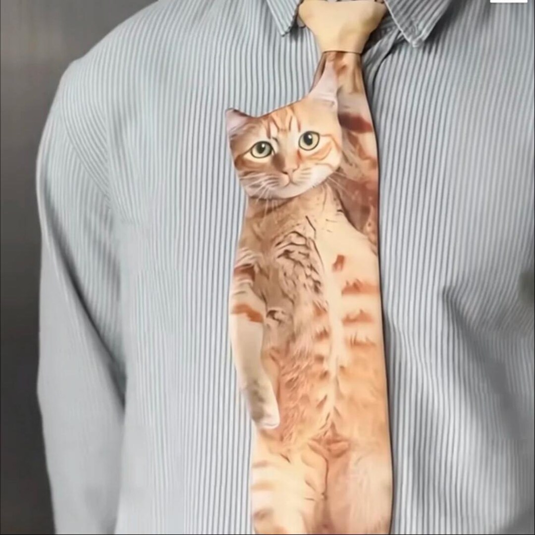 Cat Ties, Fun and Unique Bow Tie, Pet Ornament, Kitten Mama Gift,funny ...
