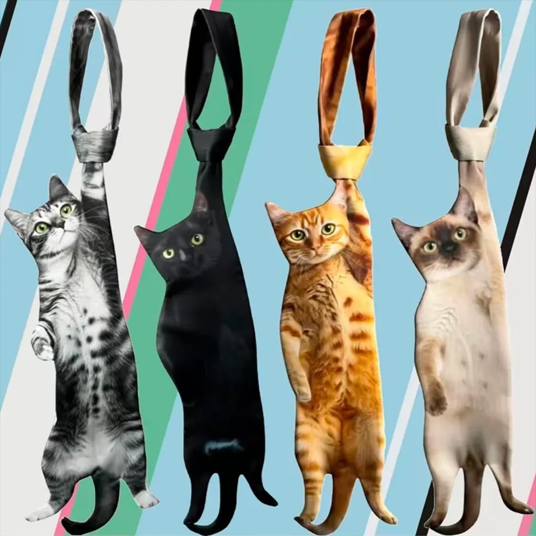 Corbatas de gato, pajarita divertida y única, adorno para mascota ...