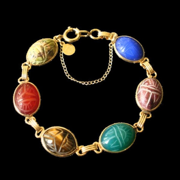 Scarab Bracelet - Etsy
