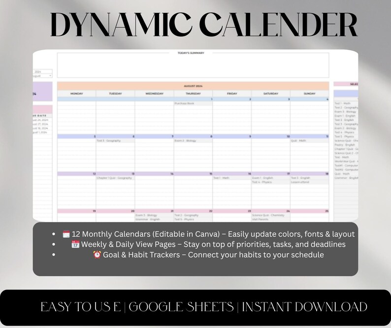 All-in-one Student Planner 2026 | Academic Planner, Assignments & Habit ...