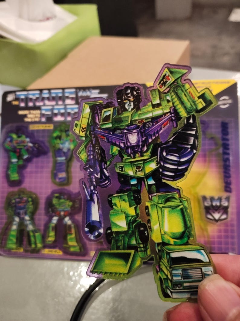 Pin G1 TF Devastator Transformers Diaclone Constructicon Combiners ...