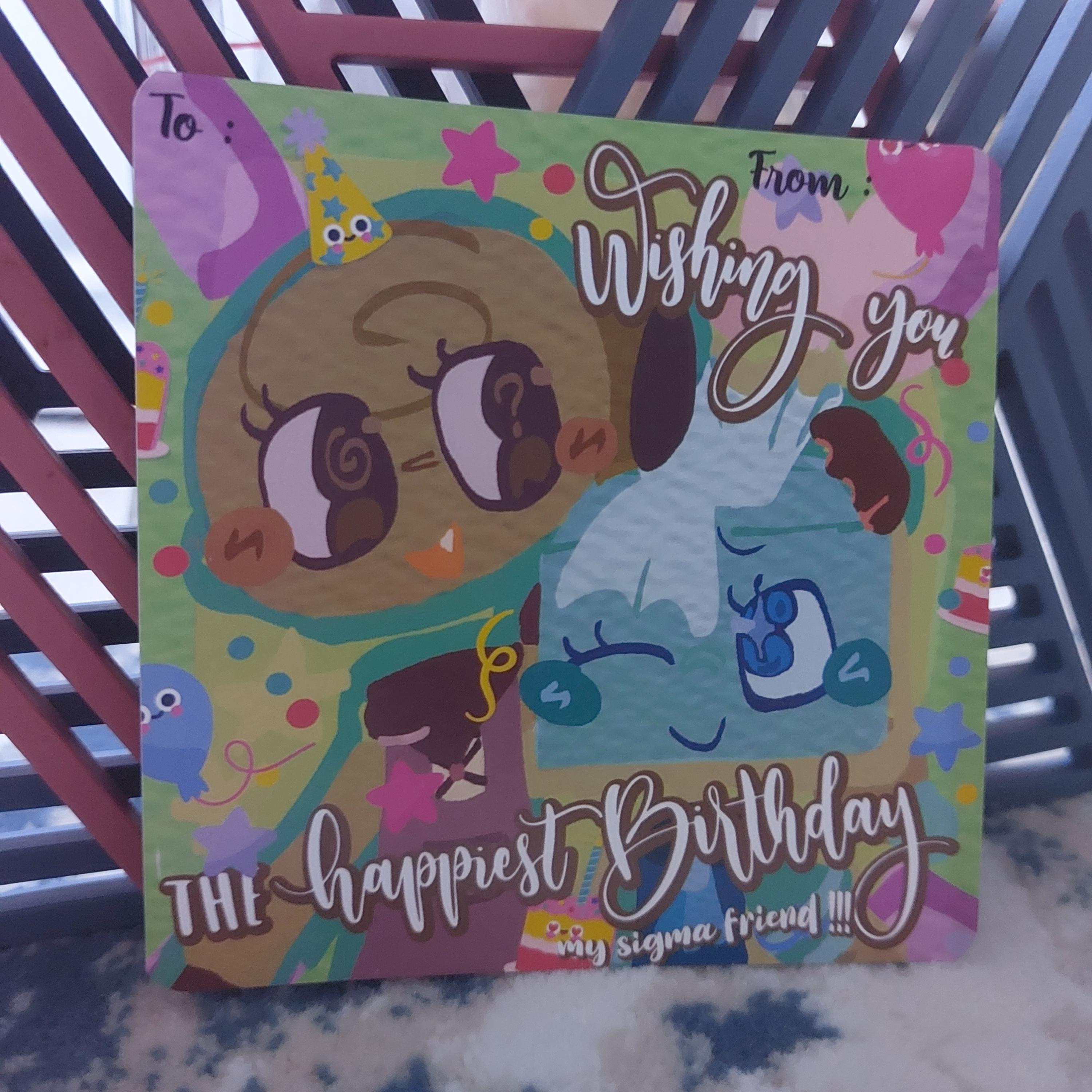 Happy Birthday Stickers Label Dandy's World Roblox Toons - Etsy