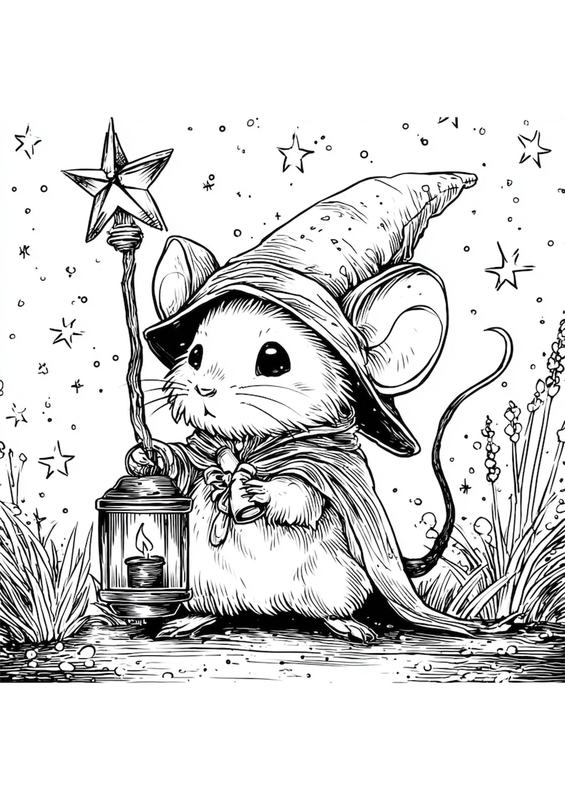 Fantasy Creatures Coloring Pages | 21 Printable Mythical Animals ...