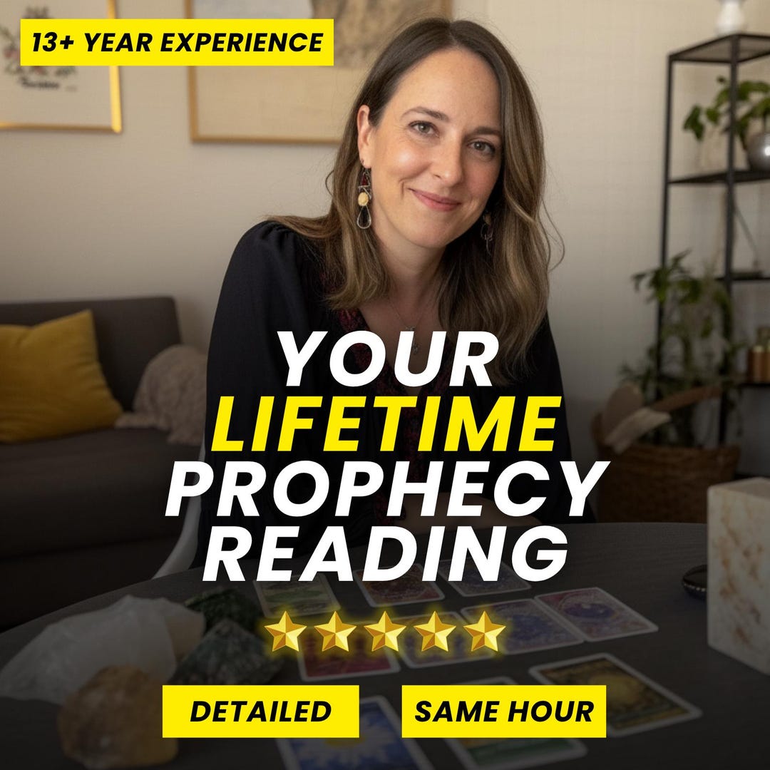 Same Hour Lifetime Prophecy Reading, Full Life Psychic Reading, Love ...