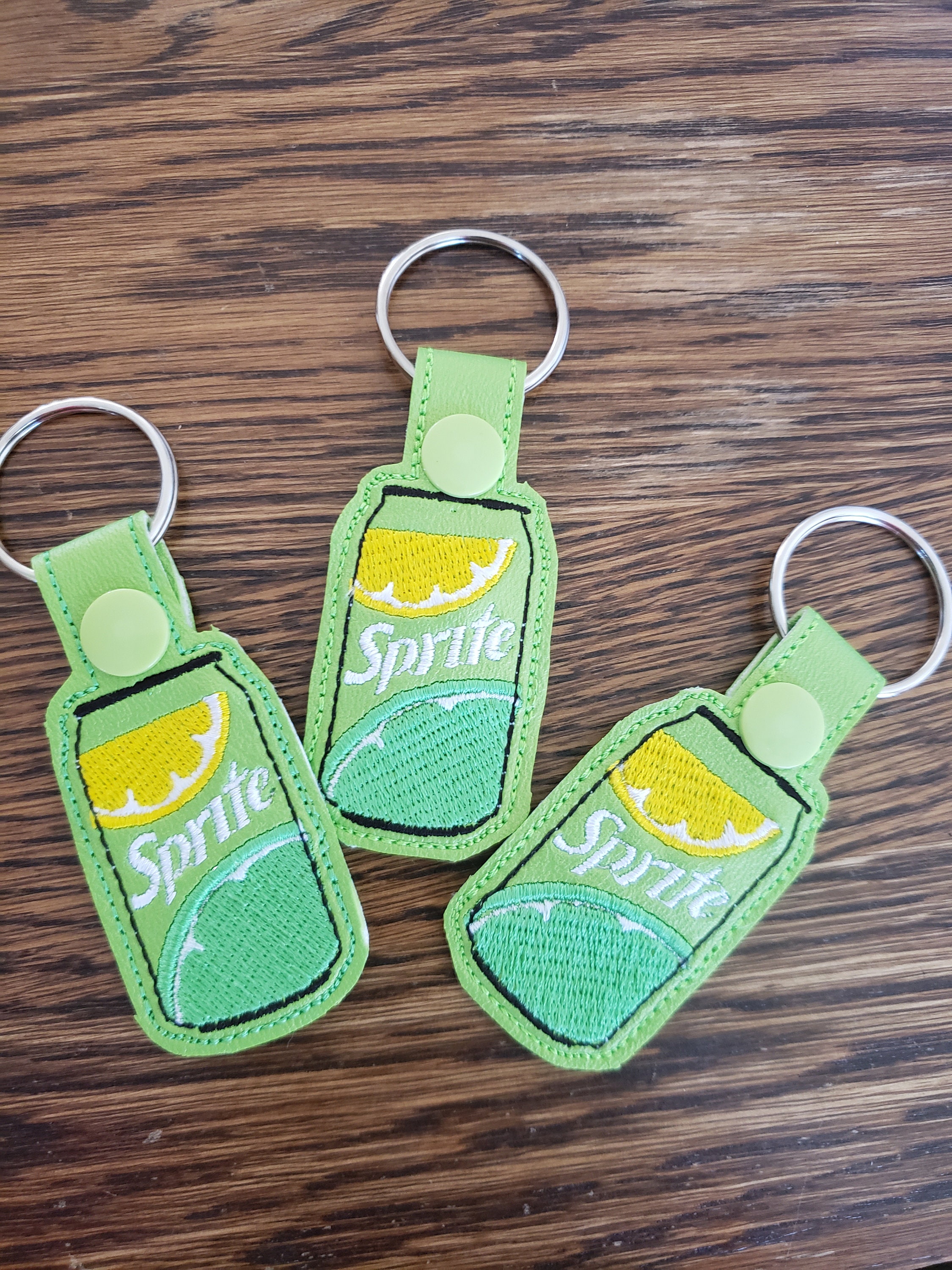 Lemon Lime Soda Can Key Chain/snap Tab - Etsy