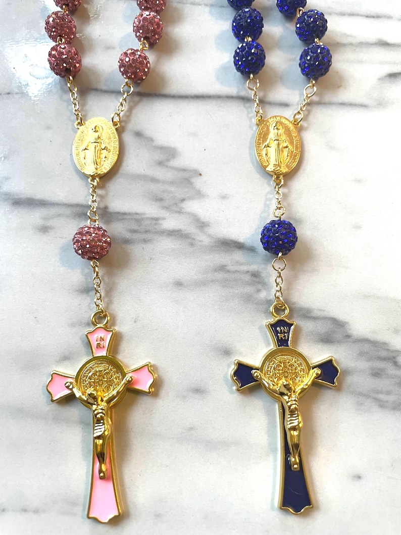 Keepsake New Baby Gift Pocket Rosary - Etsy
