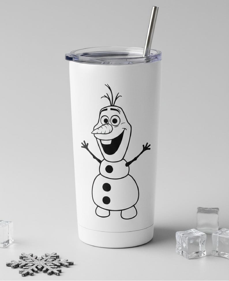 Olaf SVG PNG | Winter Cartoon Cut File | Cricut Silhouette Design ...