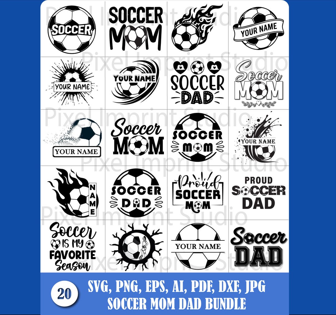 Soccer Mom SVG Bundle, Game Day Cut Files (digital Download) - Etsy