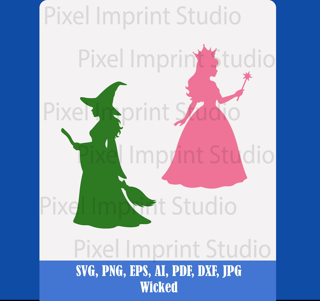 Wicked SVG PNG | Wicked Cut File for Cricut & Silhouette | Instant ...