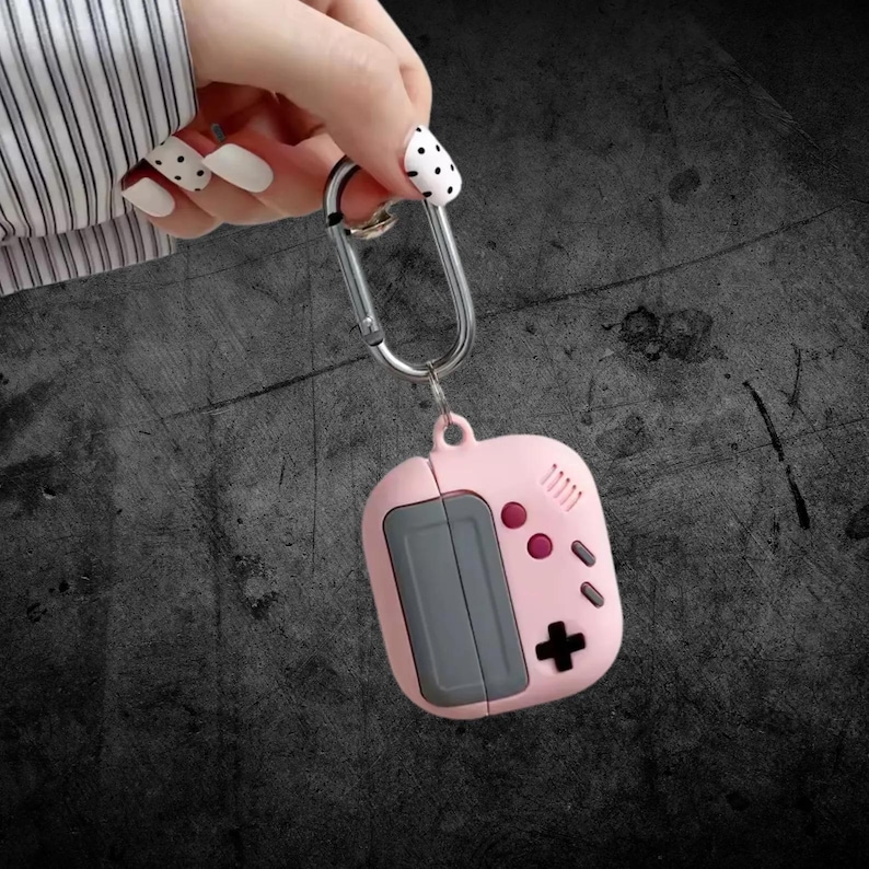 Gamepad AirPod Case, Silicone Earphone Case, for AirPod 1 2 3 4 Pro 2 ...