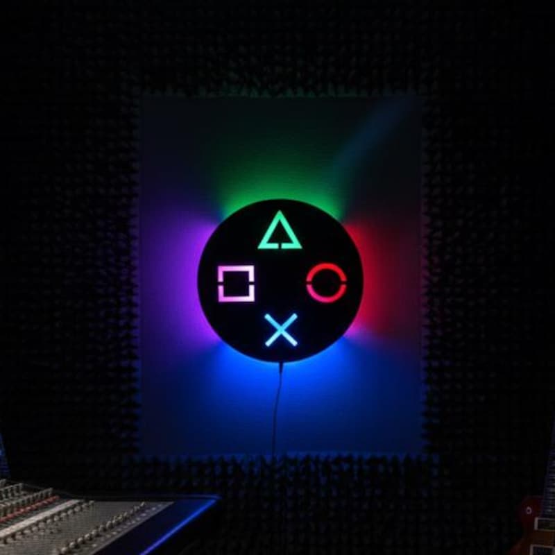 Playstation Wall Light - Etsy Australia