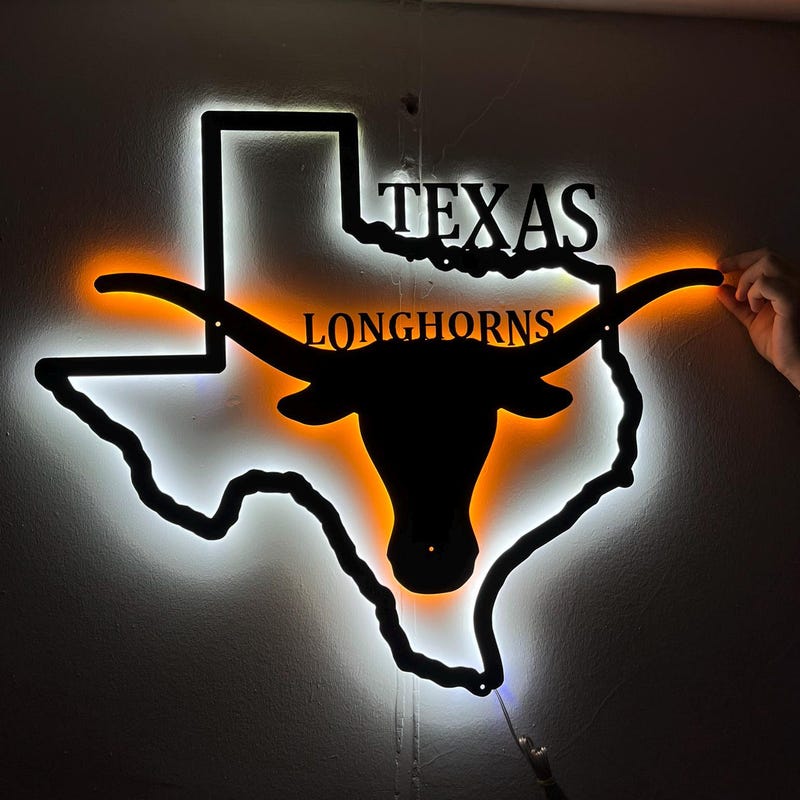 Longhorn Art Decor - Etsy UK