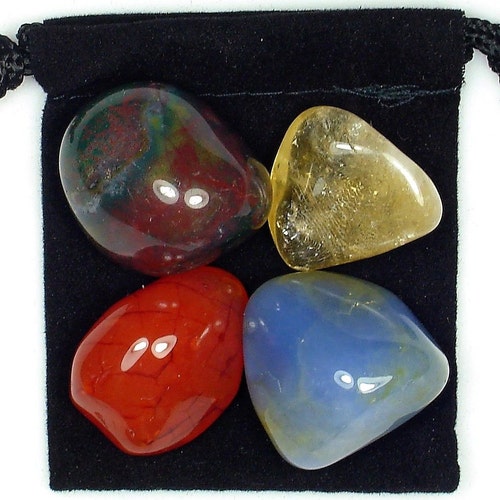 LIFE PATH PURPOSE Tumbled Crystal Healing Set 4 Gemstones - Etsy