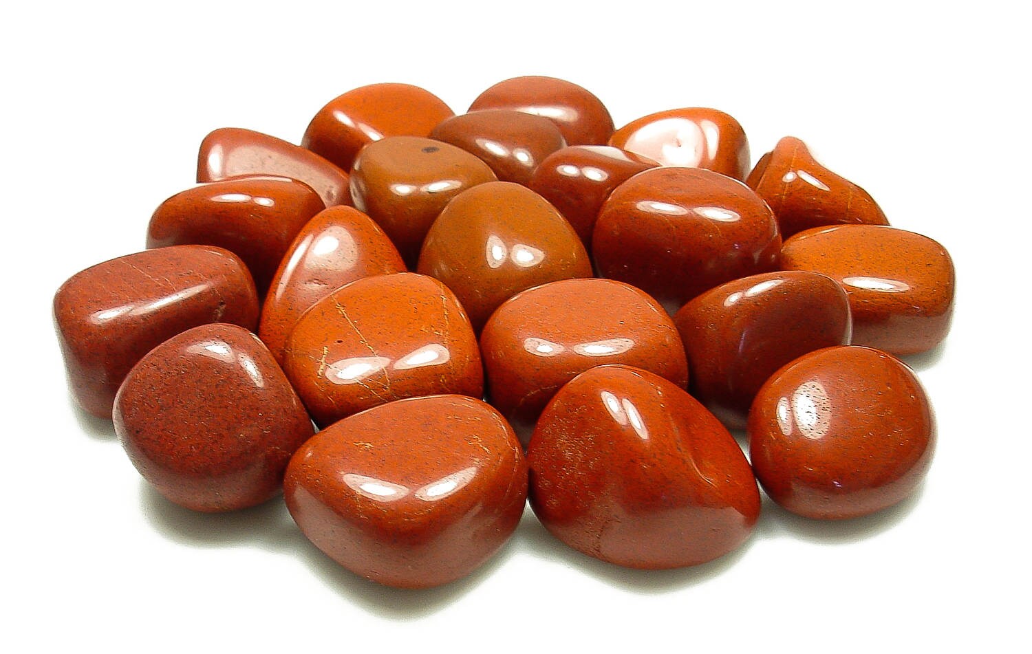 TUMBLED 1 Medium/Large RED JASPER Crystal with Description | Etsy