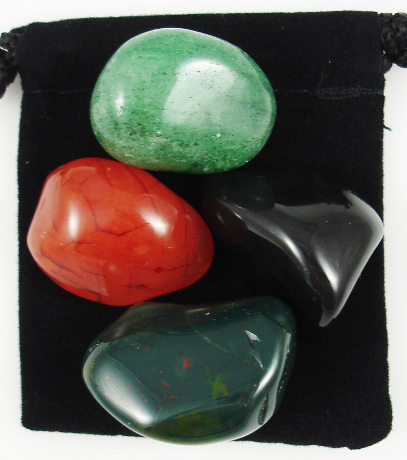 REFRESH REVIVE REJUVENATE Tumbled Crystal Healing Set 4 - Etsy