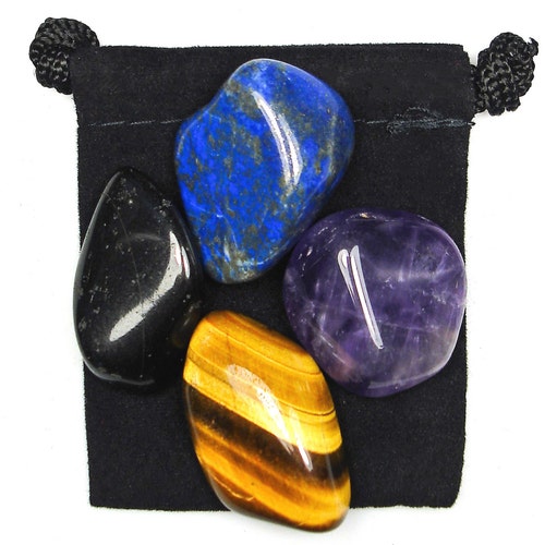 SELF FORGIVENESS Tumbled Crystal Healing Set 4 Gemstones - Etsy