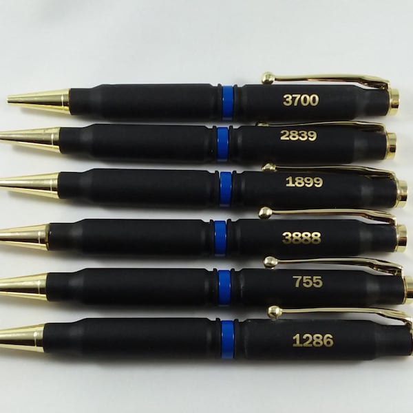 Personalized Law Enforcement Pens - Etsy