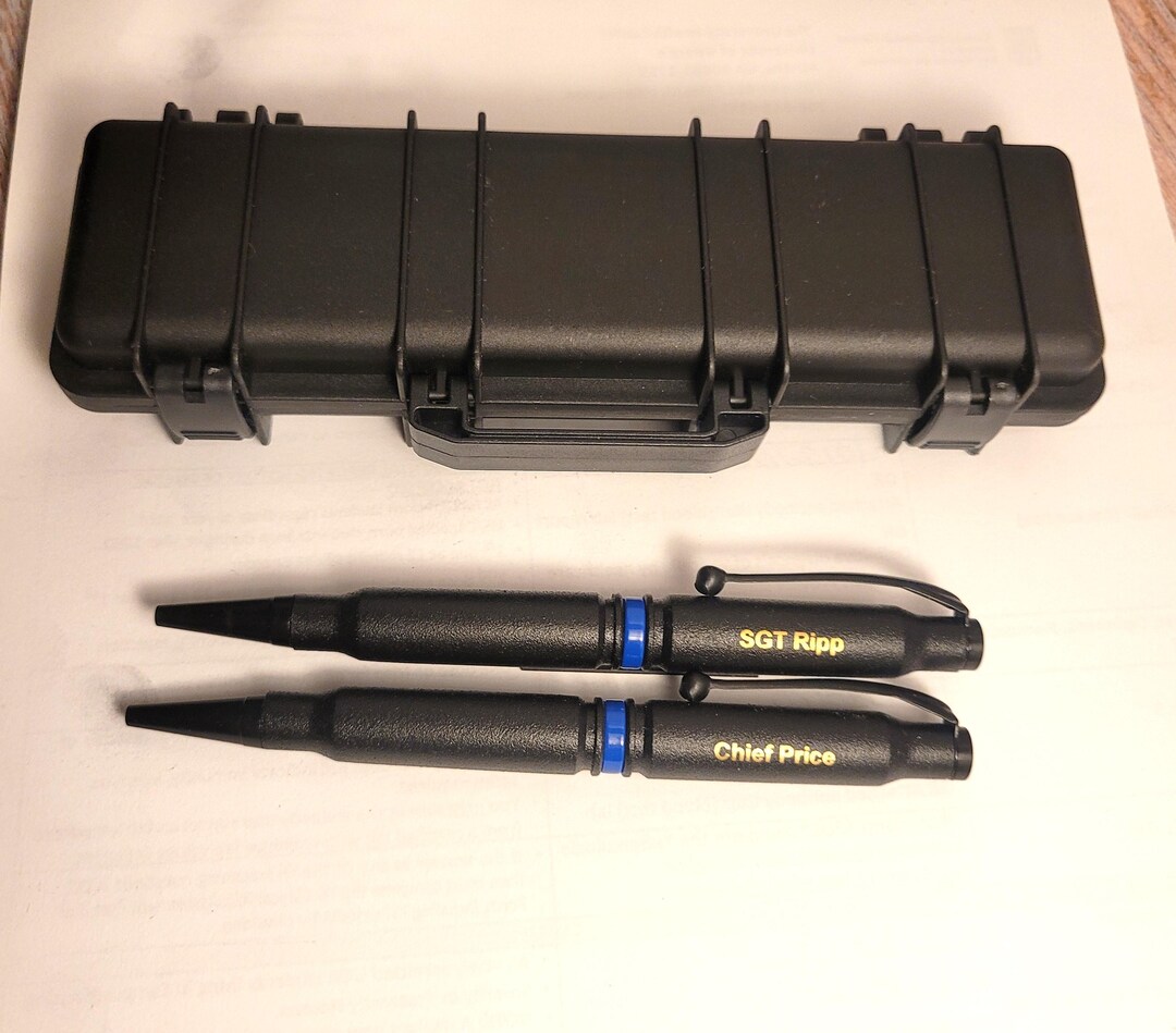 SWAT / Special Ops Bullet Pen Personalized Police Gift Tbl - Etsy