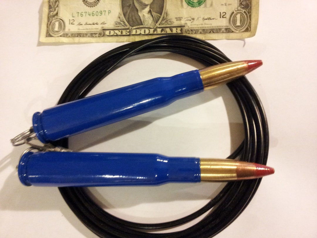 Police Blue 50 Caliber Functional Fitness Speed Rope Jump Rope WOD ...