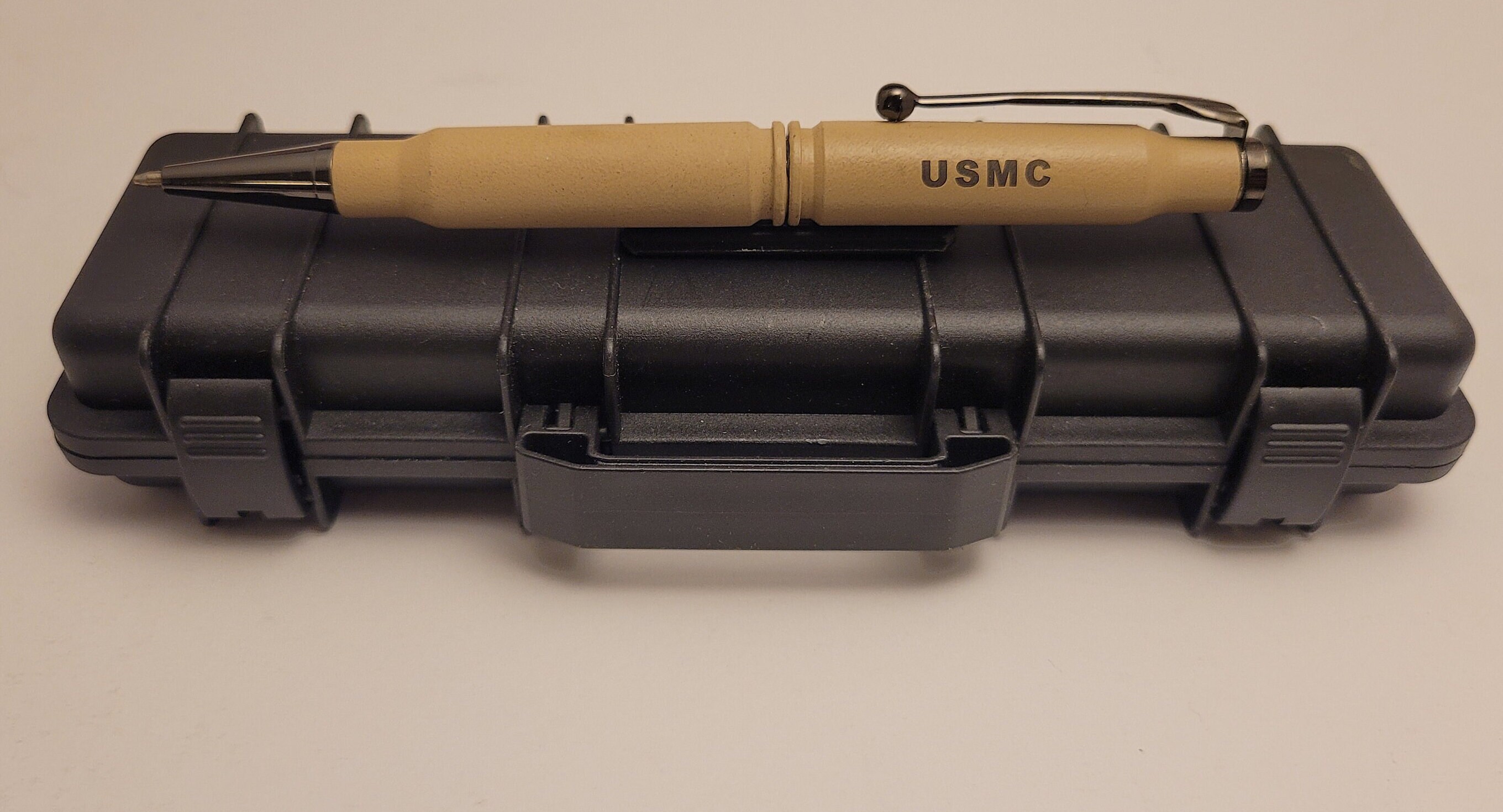 Desert Tan Marines USMC 308 Cal Bullet Pen Valentines Gift for Men ...