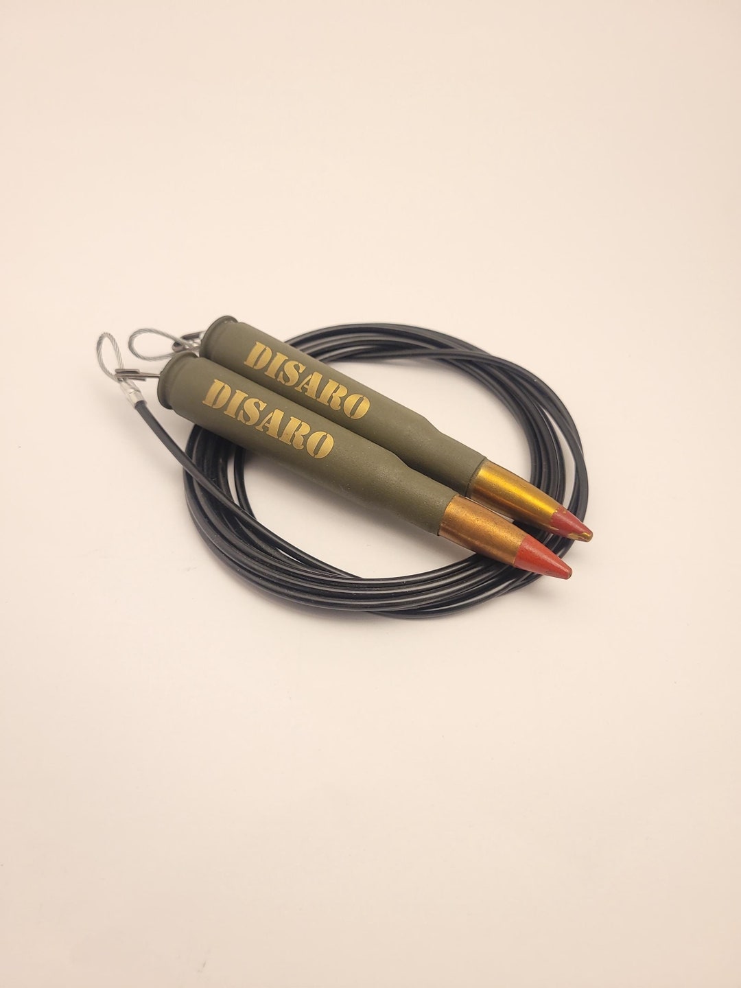 Army Green 50 Caliber Functional Fitness Speed Rope WOD Workout Fathers ...