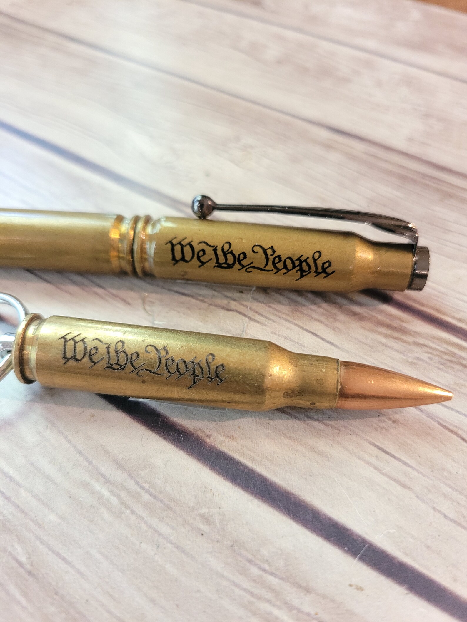 We the People Set - Bullet Pen/opener Set | Groom Groomsman Gift ...