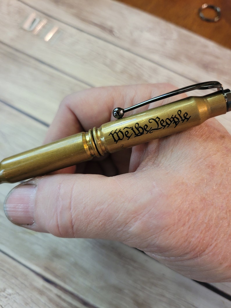 We the People Set - Bullet Pen/opener Set | Groom Groomsman Gift ...