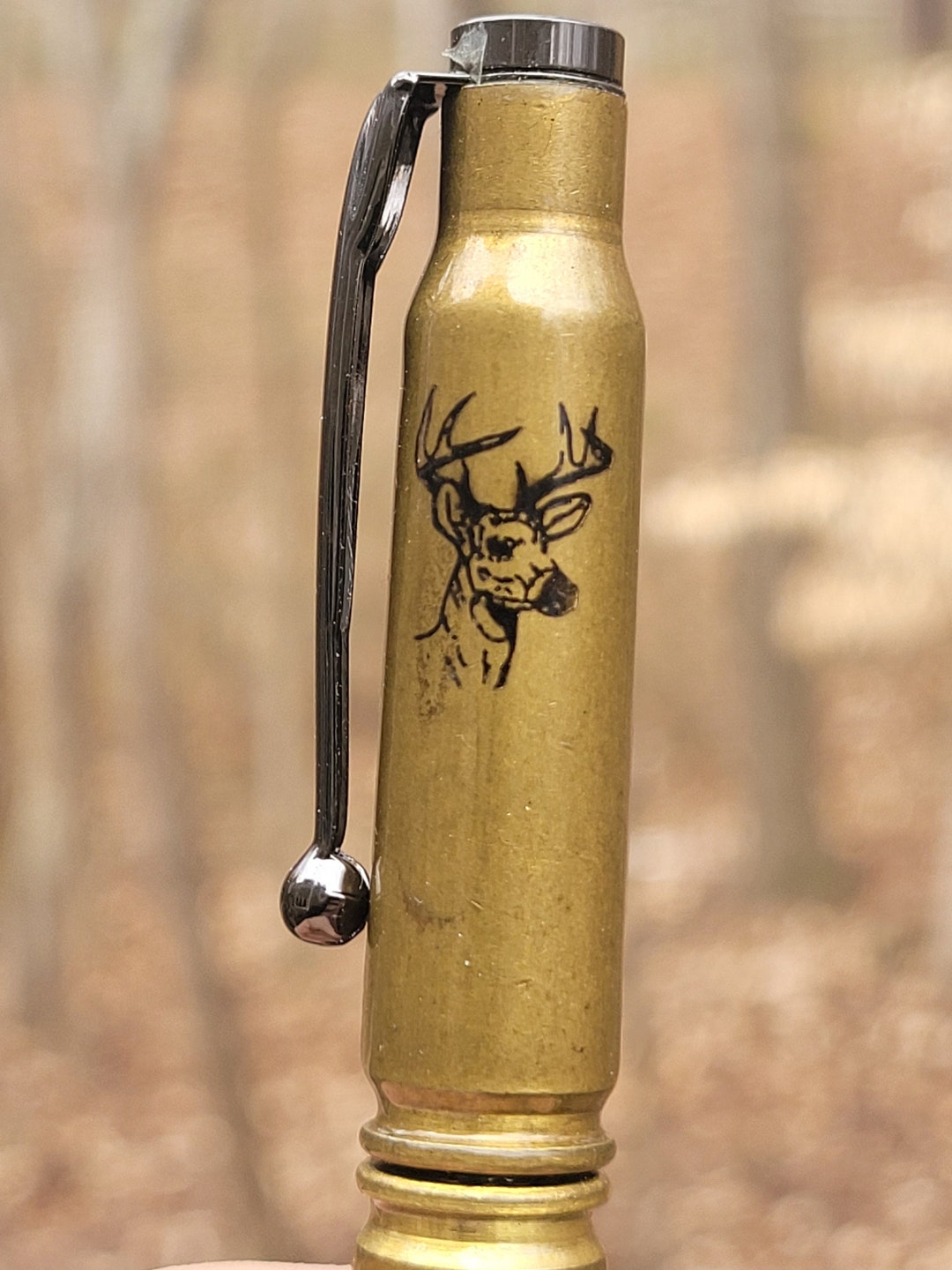 Buck 308 Caliber Bullet Pen Wedding Groomsmen Fathers Day Gift for Men ...